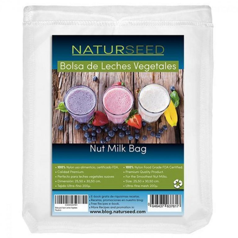 Bolsa para hacer leches vegetales, Naturseed - Yebio
